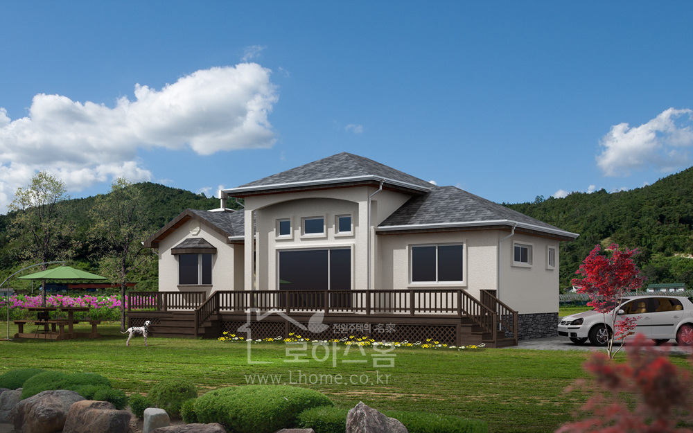 [로하스홈 추천설계] 따듯한 아랫목이 있는 단층 주택 _ LHC-15-1001 : 네이버 블로그